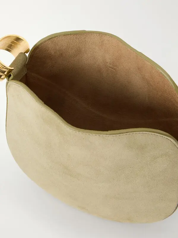 AMANU Zambia Suede Mini Bag - Green