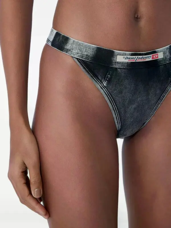 DIESEL® High-cut Logo-waistband Briefs