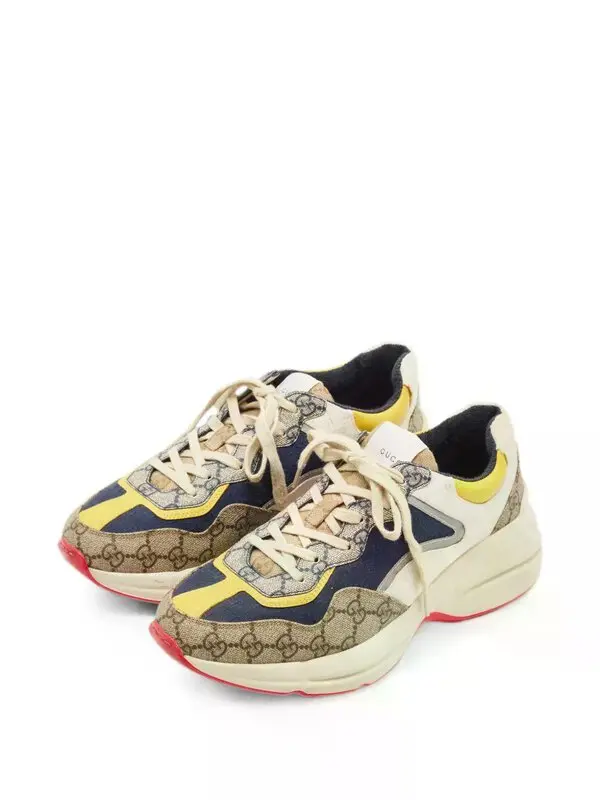 Gucci Rhyton Gg Supreme Canvas Sneakers