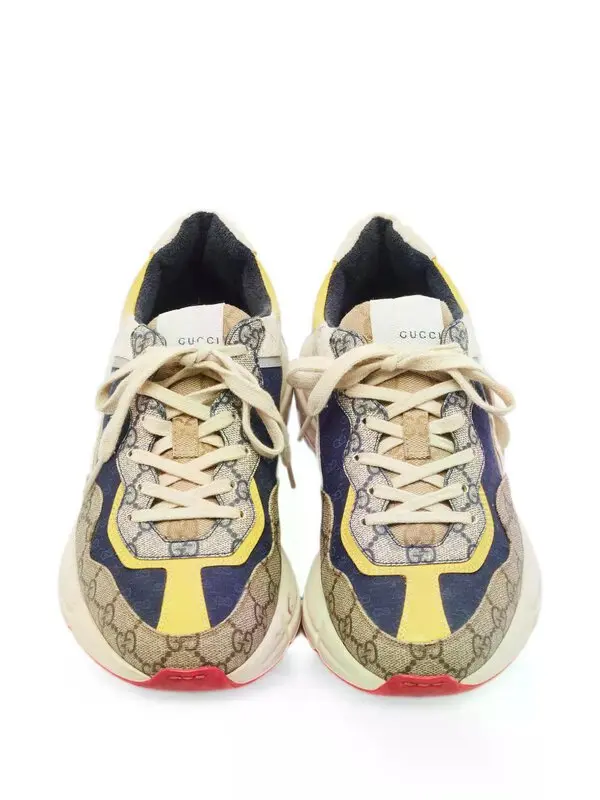 Gucci Rhyton Gg Supreme Canvas Sneakers