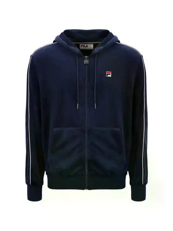 FILA Italo Velour-piping Hoodie