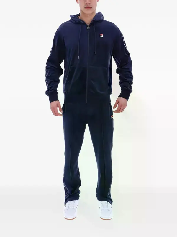 FILA Italo Velour-piping Hoodie