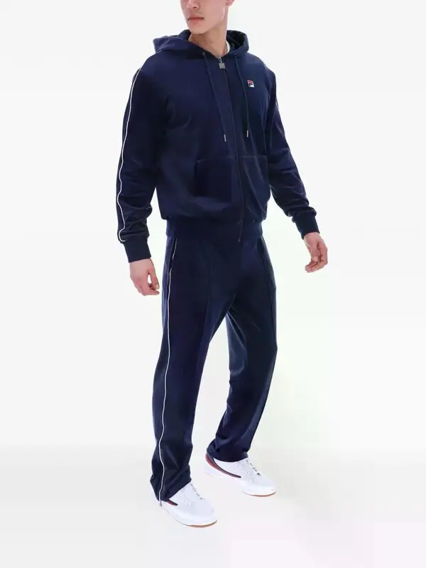 FILA Italo Velour-piping Hoodie