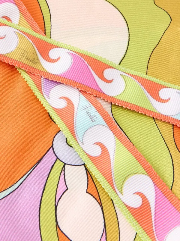 Emilio Pucci Printed Silk-twill Headscarf