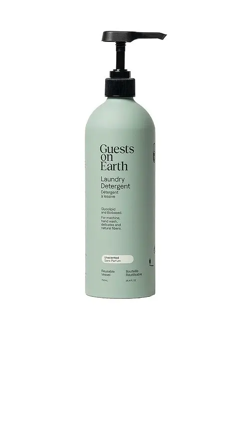 GUESTS ON EARTH Laundry Detergent Full Bottle In Green