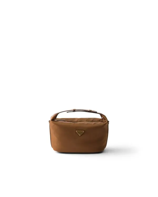 Prada Chérie Re-nylon Mini-bag - Brandy