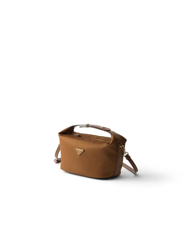 Prada Chérie Re-nylon Mini-bag - Brandy
