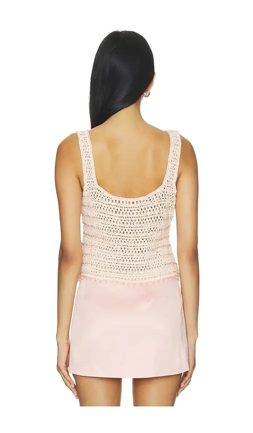 For Love & Lemons Lulu Beaded Tank Top