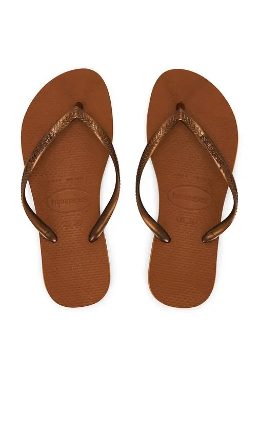 Havaianas Slim Sandal In Brown
