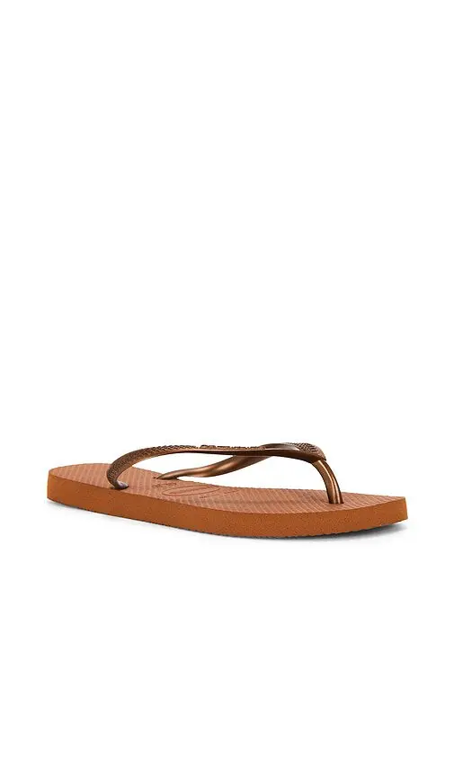 Havaianas Slim Sandal In Brown