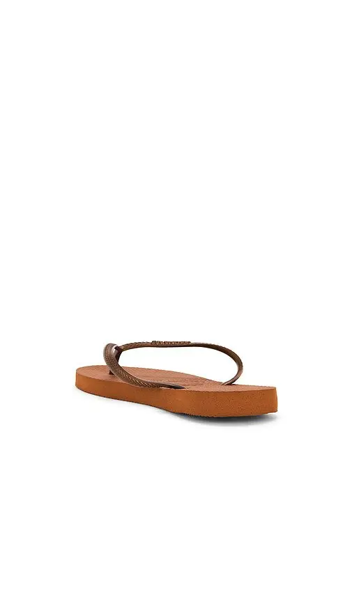 Havaianas Slim Sandal In Brown