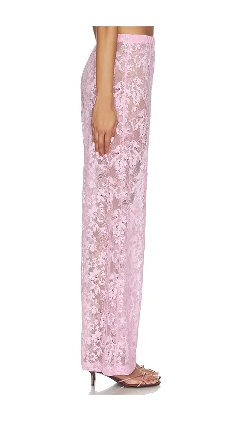 Amanda Uprichard X Mariko Pants In Pink