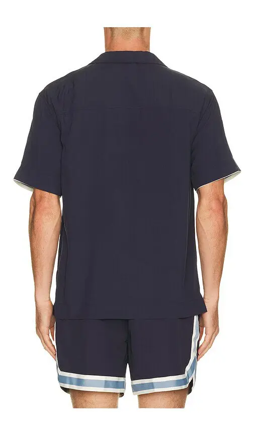 CHE Valbonne Button Down Shirt In Blue