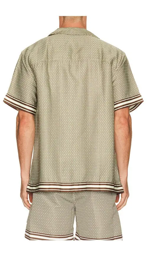CHE Lucena Printed Shirt In Brown