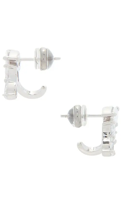 Shashi Porter Ear Cuff In Metallic