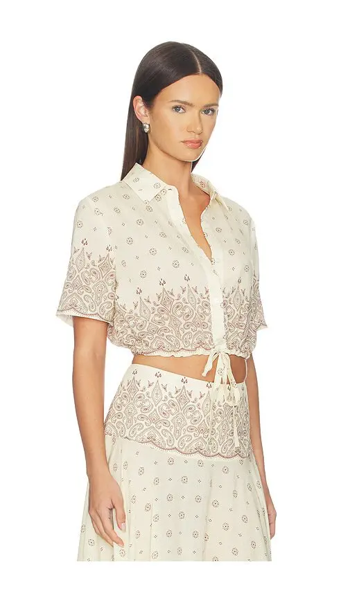 Devon Windsor Rosie Top In Cream