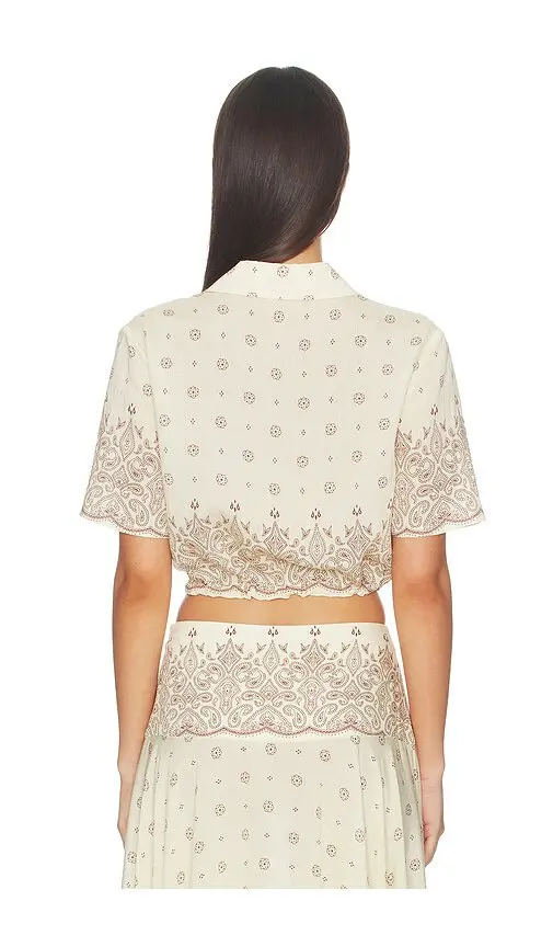 Devon Windsor Rosie Top In Cream