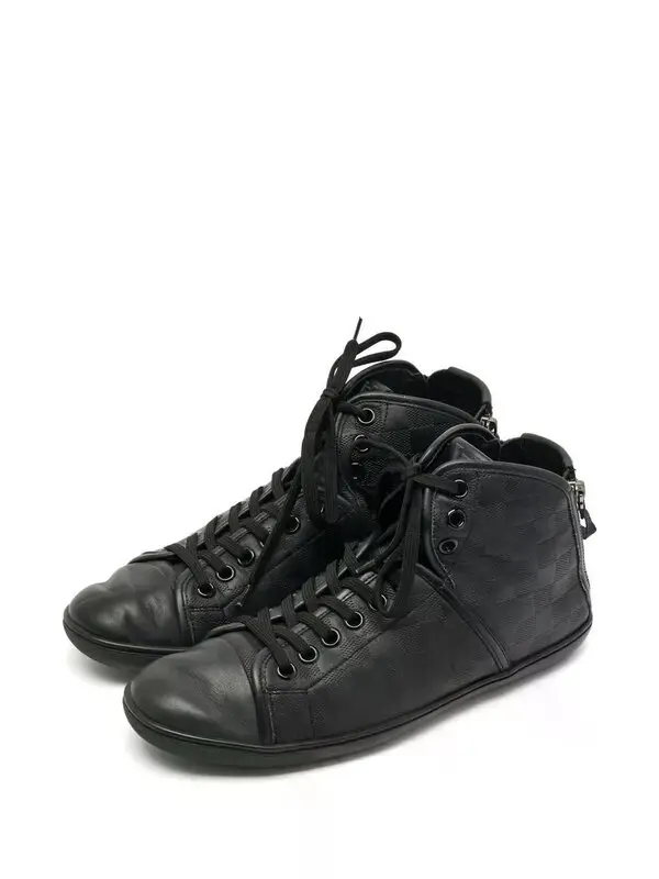 LOUIS VUITTON Infini Damier Ebène Sneakers