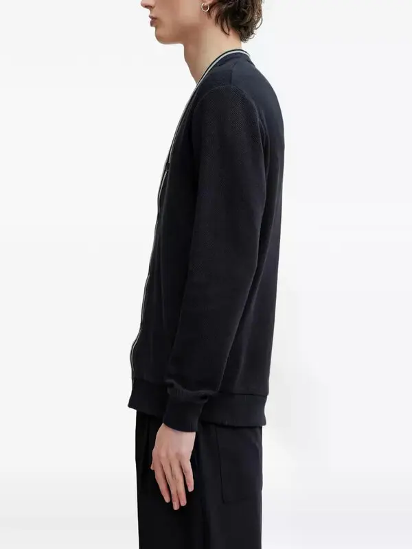 Fred Perry Twin-tipped Piqué Cardigan