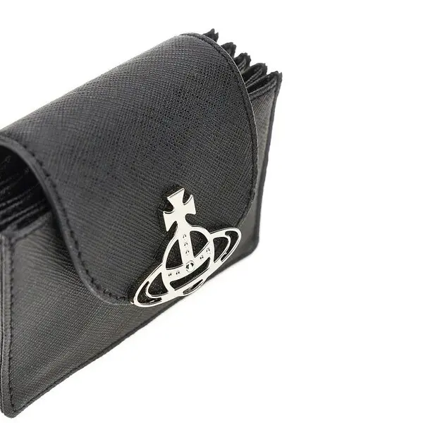VIVIENNE WESTWOOD Saffiano Leather Cardholder