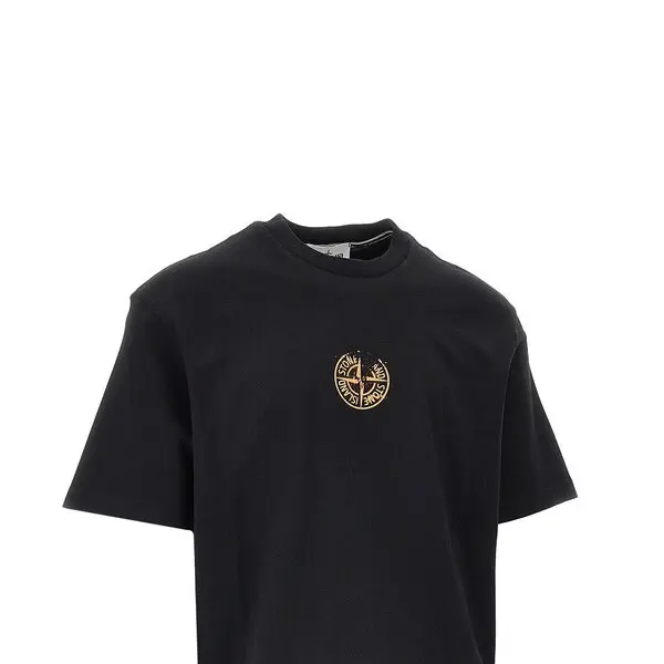 Stone Island Conumed Effect Print T-hirt