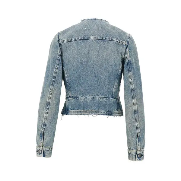 MAISON MARGIELA V-neck Denim Jacket