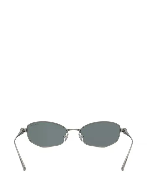 SWAROVSKI Geometric Frame Sunglasses