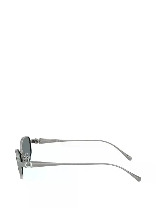 SWAROVSKI Geometric Frame Sunglasses