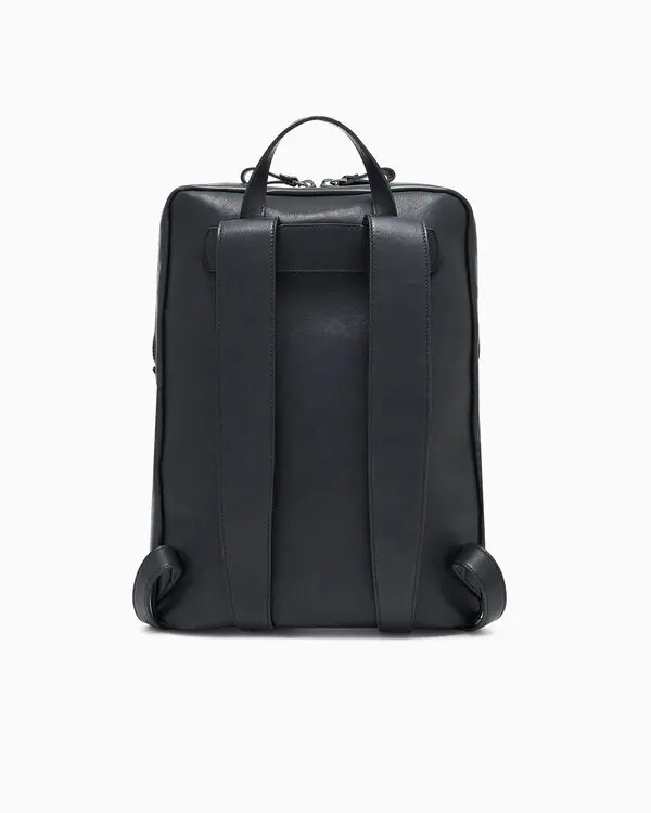 Giorgio Armani Backpack In Leather
