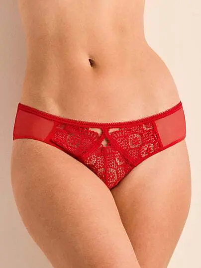Victoria's Secret Adore Me Giudi Cheeky Panty - Red