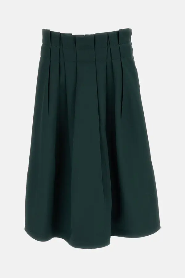 Marni Pleated Skirt - Verde
