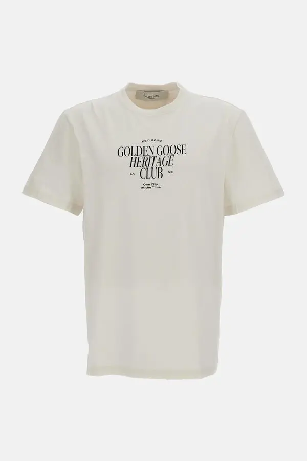 GOLDEN GOOSE Maglietta Journey - Bianco