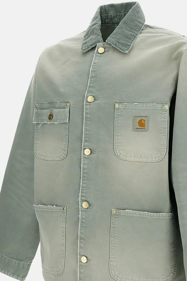 Carhartt Work In Progress Dearborn' Canvas Chore Jacket - Verde