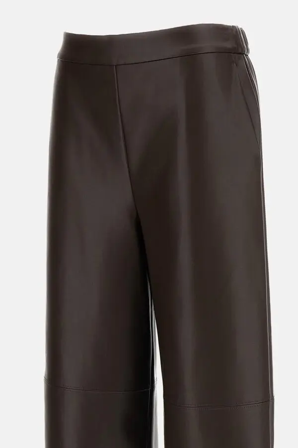 Max Mara Cropped Coated Jersey Pants