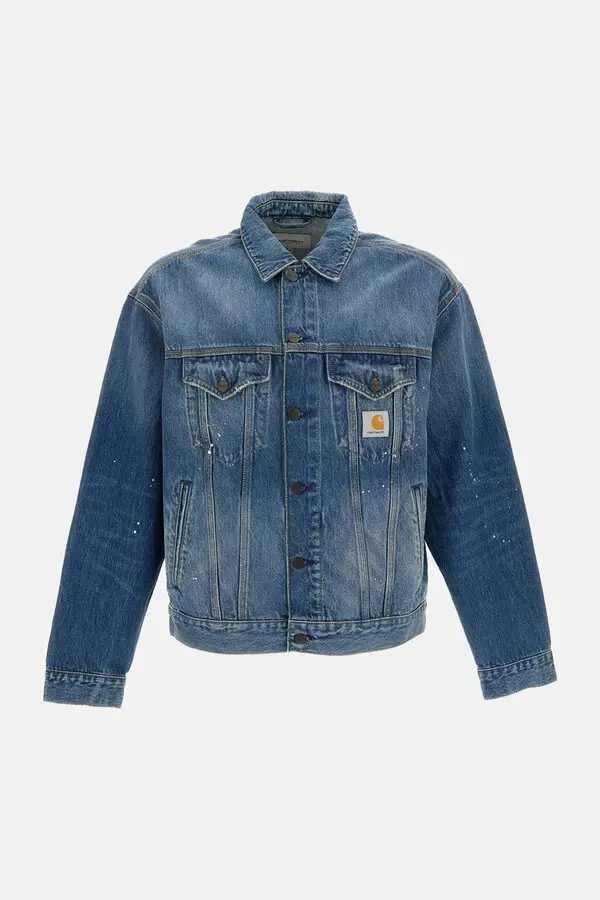 Carhartt Work In Progress Smith" Denim Jacket - Azzurro