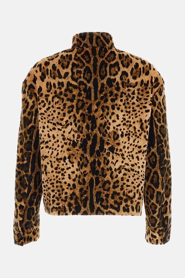 Max Mara Printed Velvet Blazer - Multicolore