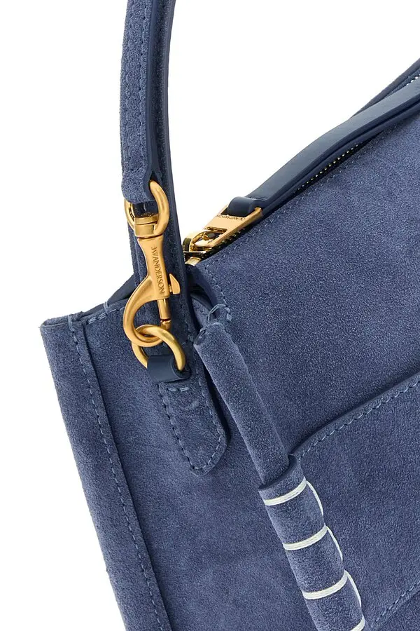 JW Anderson Suede Leather Small Loafer Handbag