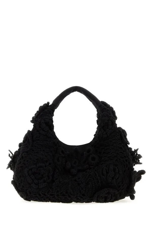 GANNI Crochet Handbag
