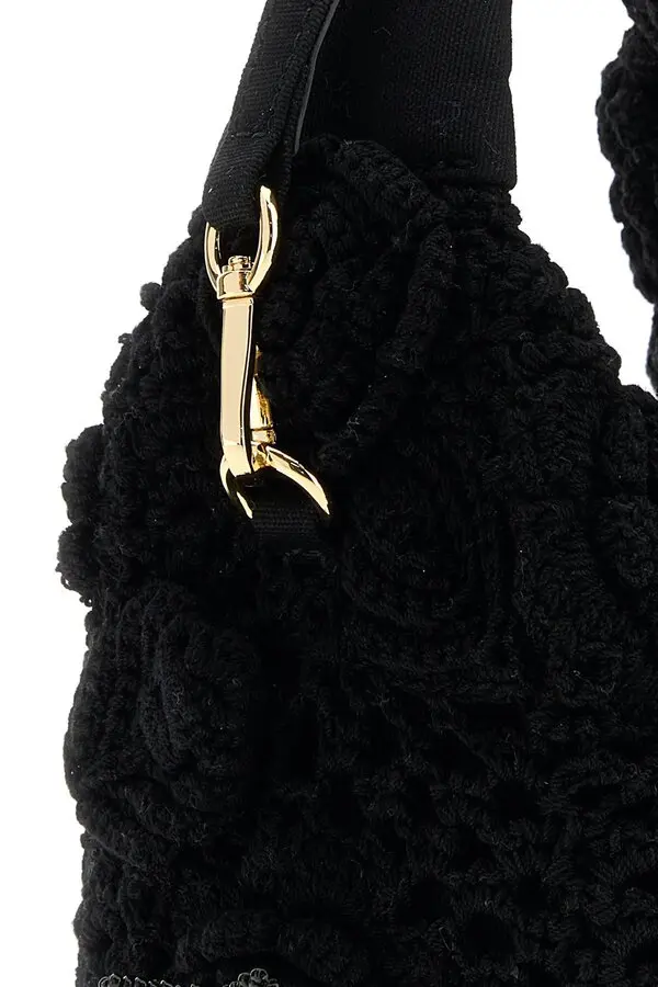 GANNI Crochet Handbag