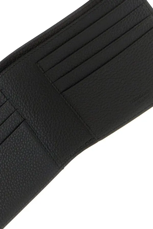 FERRAGAMO Printed Leather Wallet