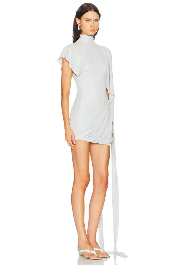 FRANCESCO MURANO Asymmetrical Draped Dress