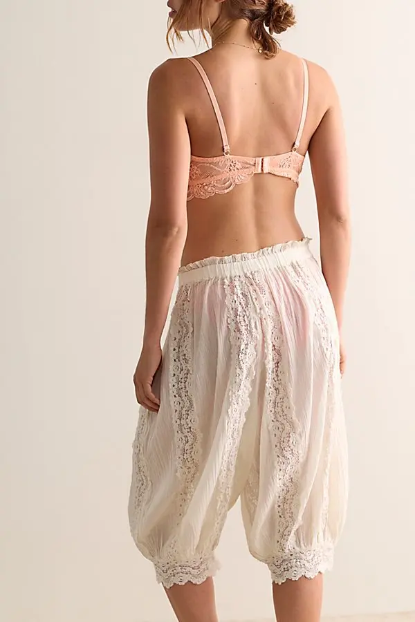 Free People Intimately Catalina Bloomer Pants - Tea