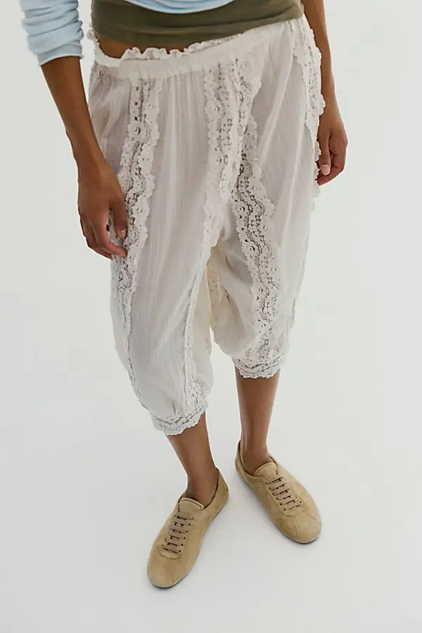 Free People Intimately Catalina Bloomer Pants - Tea