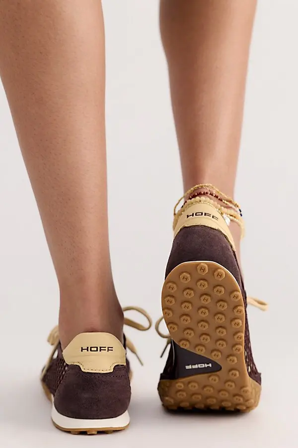 HOFF Fishnet Crochet Lace-up Sneakers