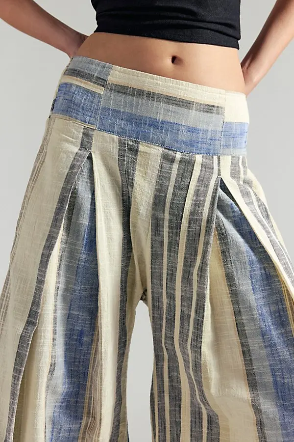Free People Can't Hide Wide-leg Pull-on Harem Pants