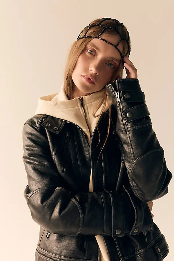 Free People Sorelle Head Piece - Black