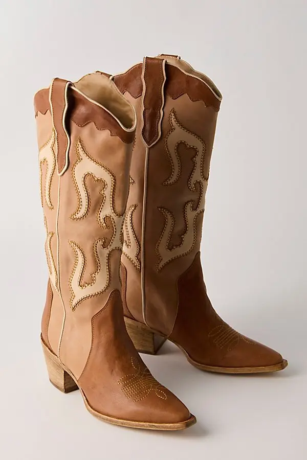 Free People Alter Ego Tall Western Boots