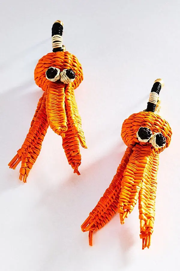 BAMBOLEIRA Clarte Charm Hoop Earrgs