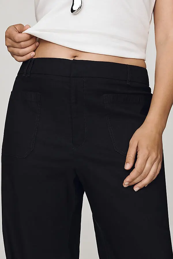 Maeve Jude Trousers In Magic Fabric - Black
