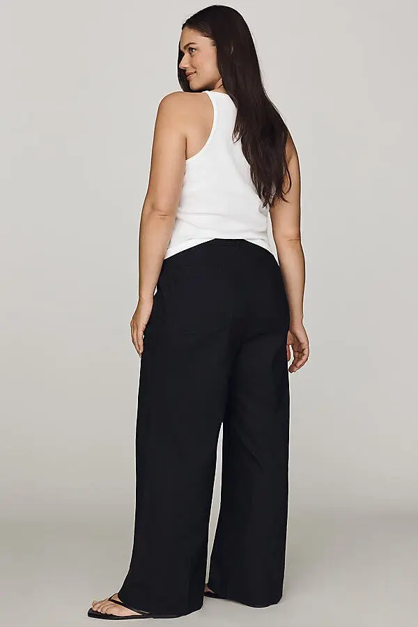 Maeve Jude Trousers In Magic Fabric - Black